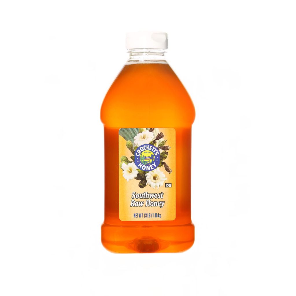 1 lb. Arizona Desert Wildflower Honey Raw - Crockett Honey Co.